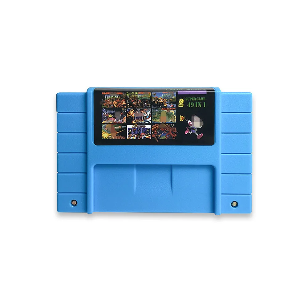 49-in-1-Game-Catridge-Multi-Games-for-SNES-Video-Game-Console-Card ...