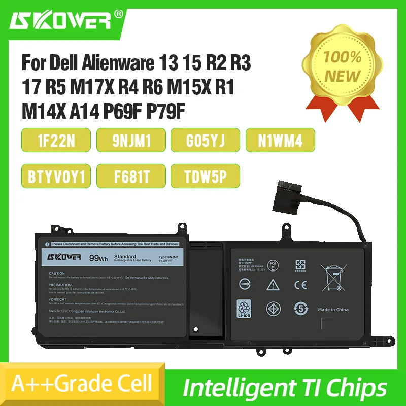 9NJM1-1F22N-BTYVOY1-F681T-G05YJ-TDW5P-N1WM4-Dell-Battery-For-Dell ...
