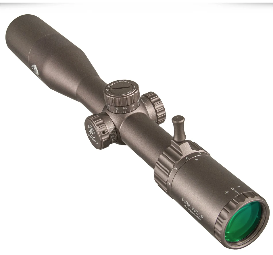 FIRE WOLF DE 4-16x44 SF Scope Rifle Hunting 30mm 1/10Mil Turret Adjust ...