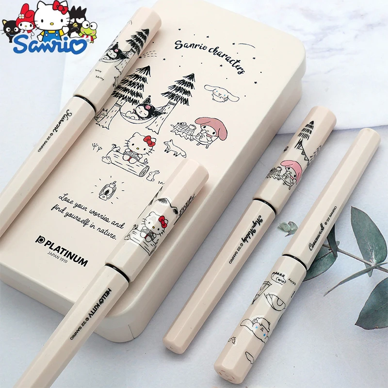 Japan-Platinum-Small-Meteor-Pen-Sanrio-Camping-Time-Exclusive-Students ...
