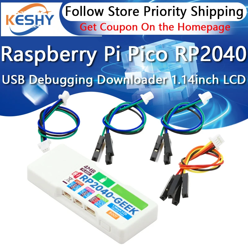 Raspberry-Pi-Pico-RP2040-USB-debugging-downloader-with-1-14inch-LCD-65K ...