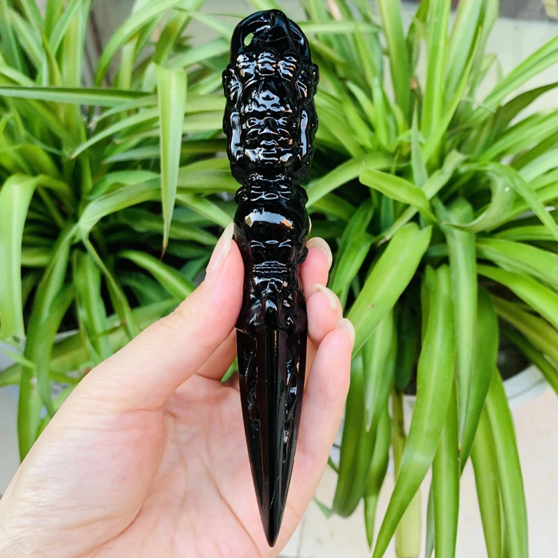 Aztec Obsidian Knife