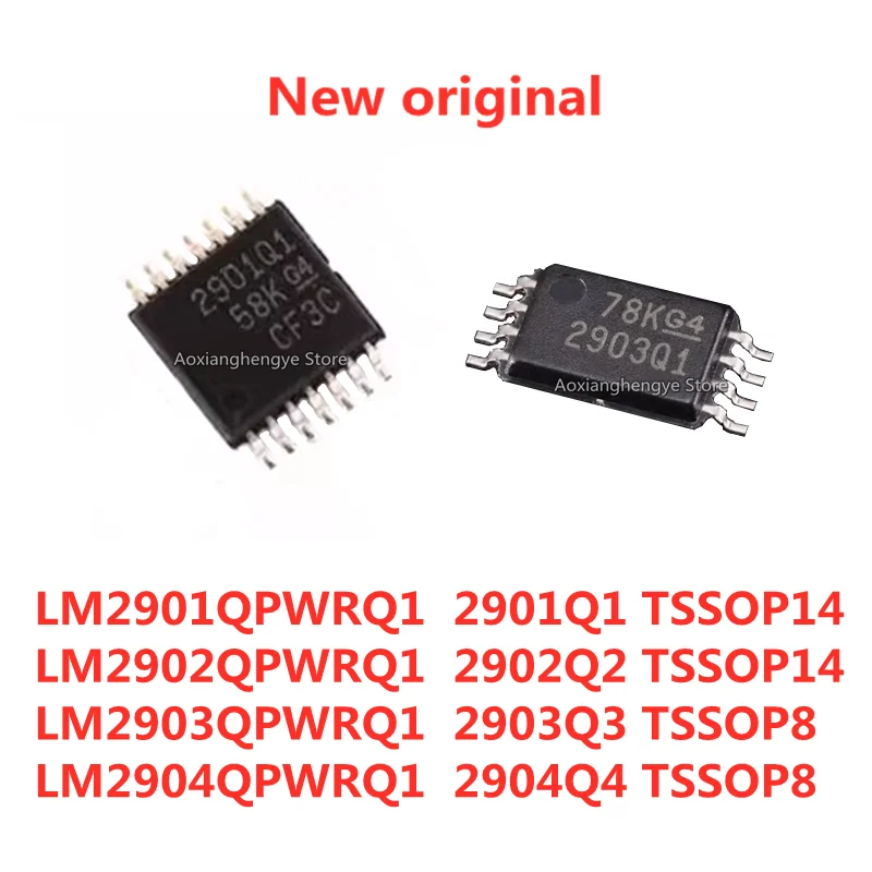 5PCS-LM2901QPWRQ1-2901Q1-LM2902QPWRQ1-2902Q2-TSSOP14-LM2903QPWRQ1 ...