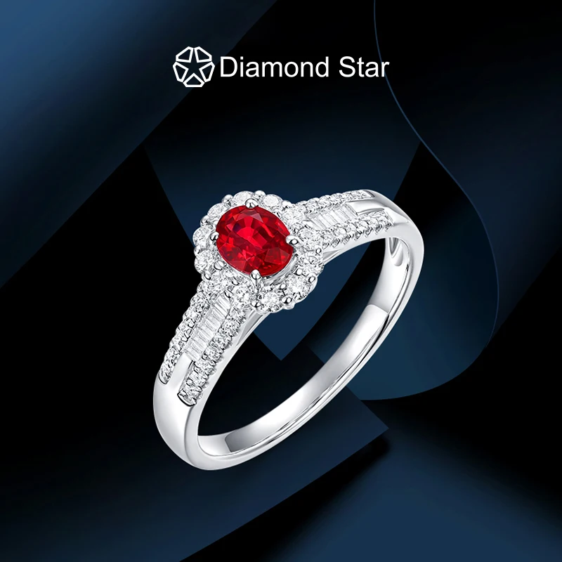 Diamond-Star-9K-White-Gold-Pigeon-Blood-Red-Ruby-Rings-Custom-Fine ...