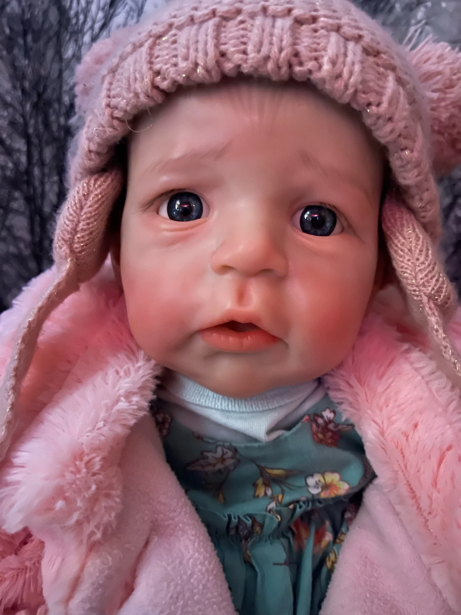 FBBD 60cm Already Finished Reborn Baby Doll Sandie With Painted Hair ...