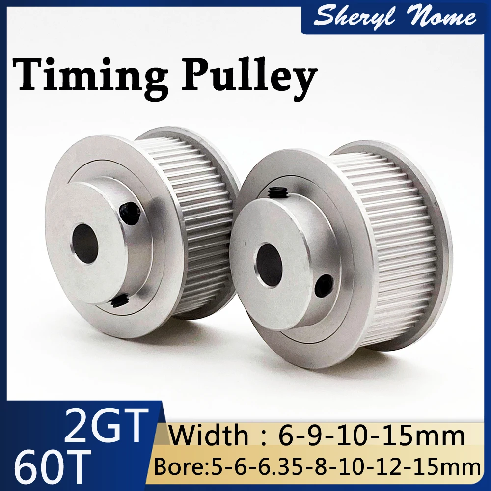 3D-printer-accessories-2GT-synchronous-pulley-2GT-belt-pulley-BF-type ...