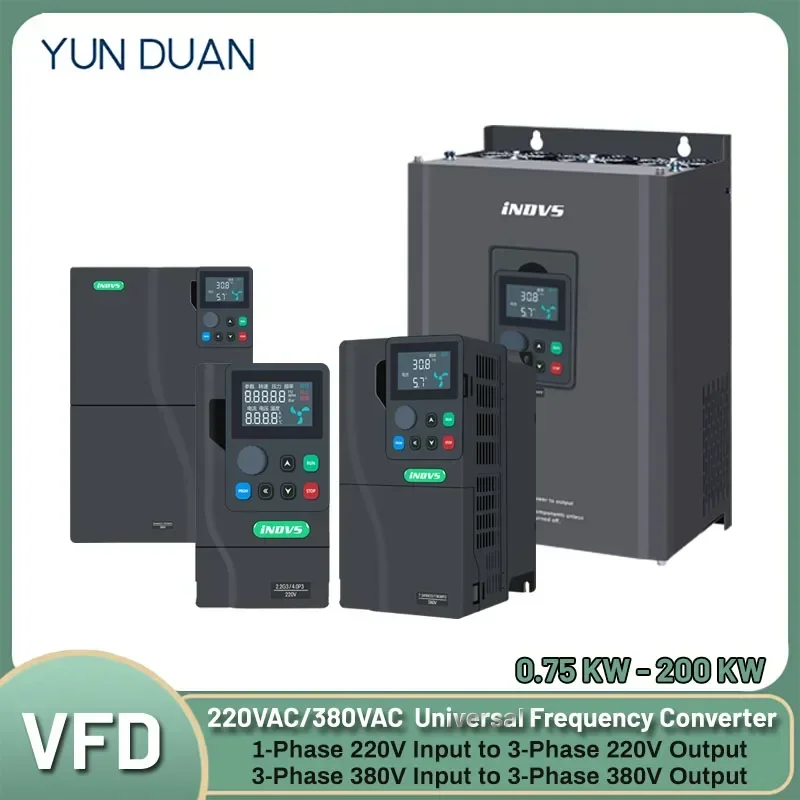 Universal-Variable-Frequency-Converter-Inverter-VFD-750W-45KW-RS485-Motor-Speed-Controller-1PH ...