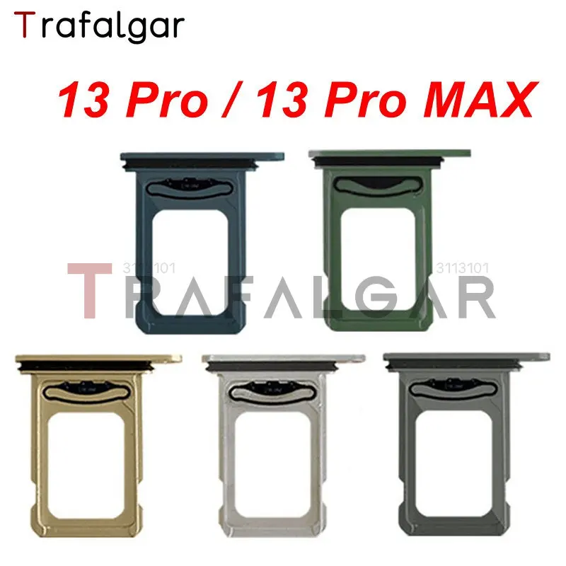 Single-Dual-SIM-Card-Trays-For-iPhone-13-Pro-Max-SIM-Slot-Holder-Socket ...