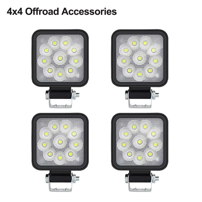 12V Car LED Work Light,Mini 2.5 inch Car ATV Truck Light 21 LED ...