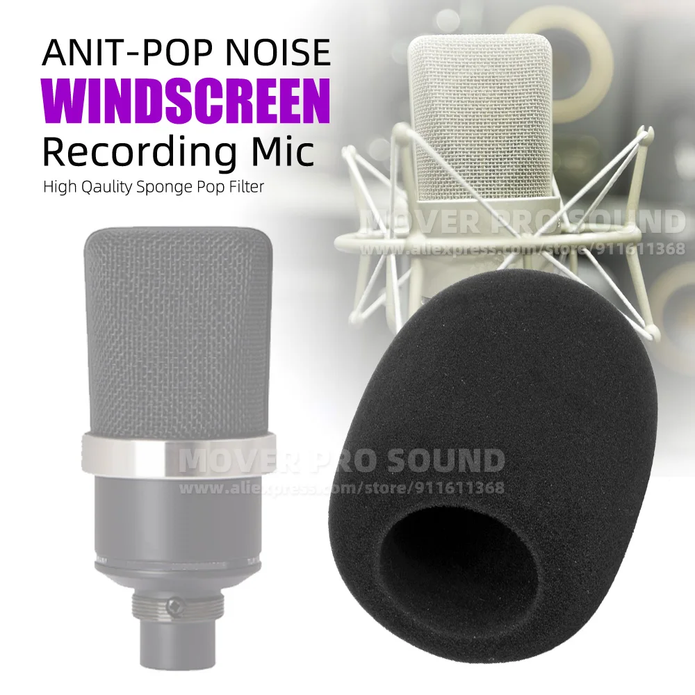 Sponge-Windscreen-Mic-Screen-For-NEUMANN-TLM103-TLM102-TLM-103-102 ...