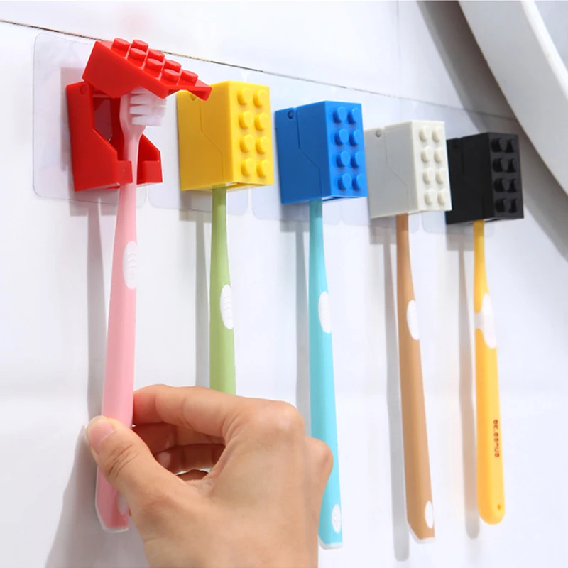 Building-Block-Shaped-Toothbrush-Holder-Creative-Mini-Children ...