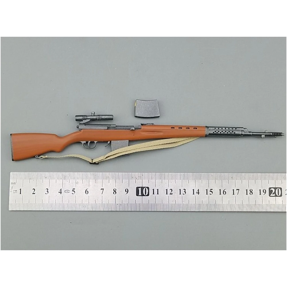 Military WW2 Weapons 1:6 SVT 40 Rifle Semi automatic Plastic Model ...