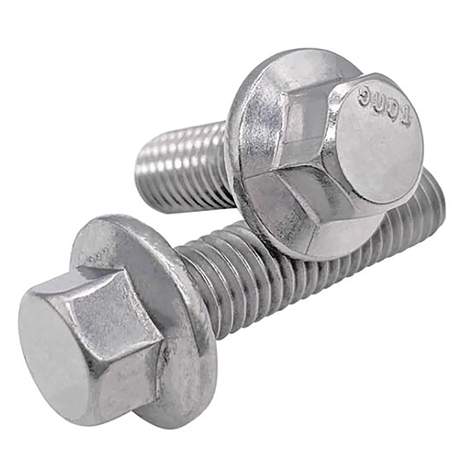 Hex Flange Bolts Inch External Hexagon Socket Non-slip 5/16-18 3/8-16 ...