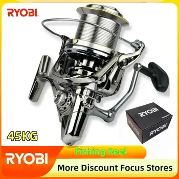 New RYOBI Fishing Reel 9000 To 12000 Maximum Resistance 45KG Explosion ...
