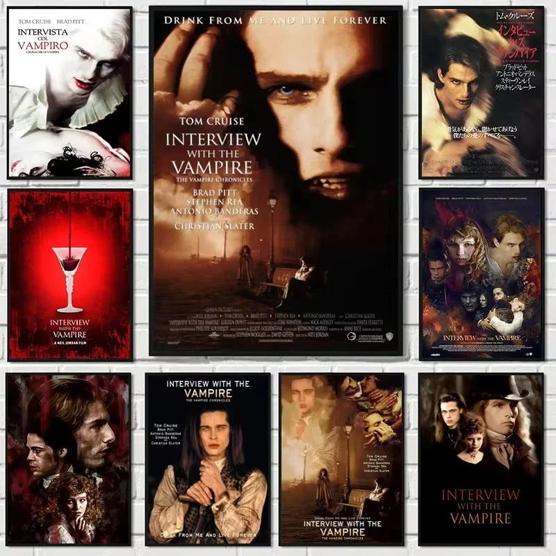 Interview with the Vampire Movie Poster: How This Wall Art Transforms ...