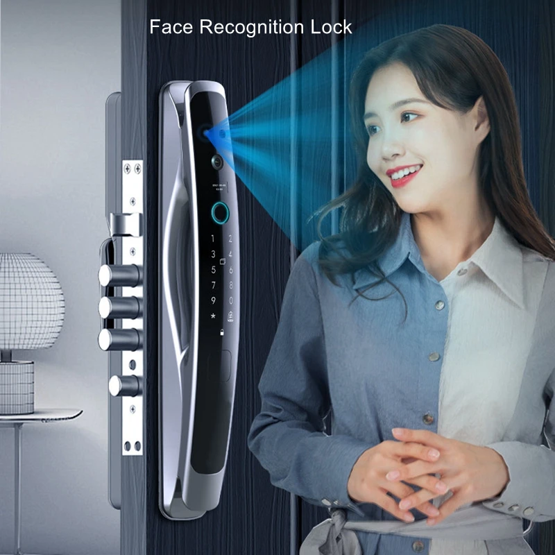 3D-Face-Recongnition-Fingerprint-Door-Lock-Smart-Digital-Password ...