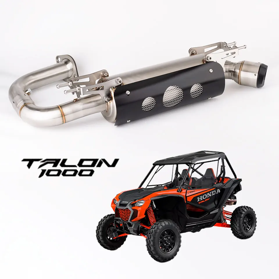 Motorcycle-UTV-exhaust-system-for-Honda-Talon-1000-1000x-1000R-1000X-4 ...