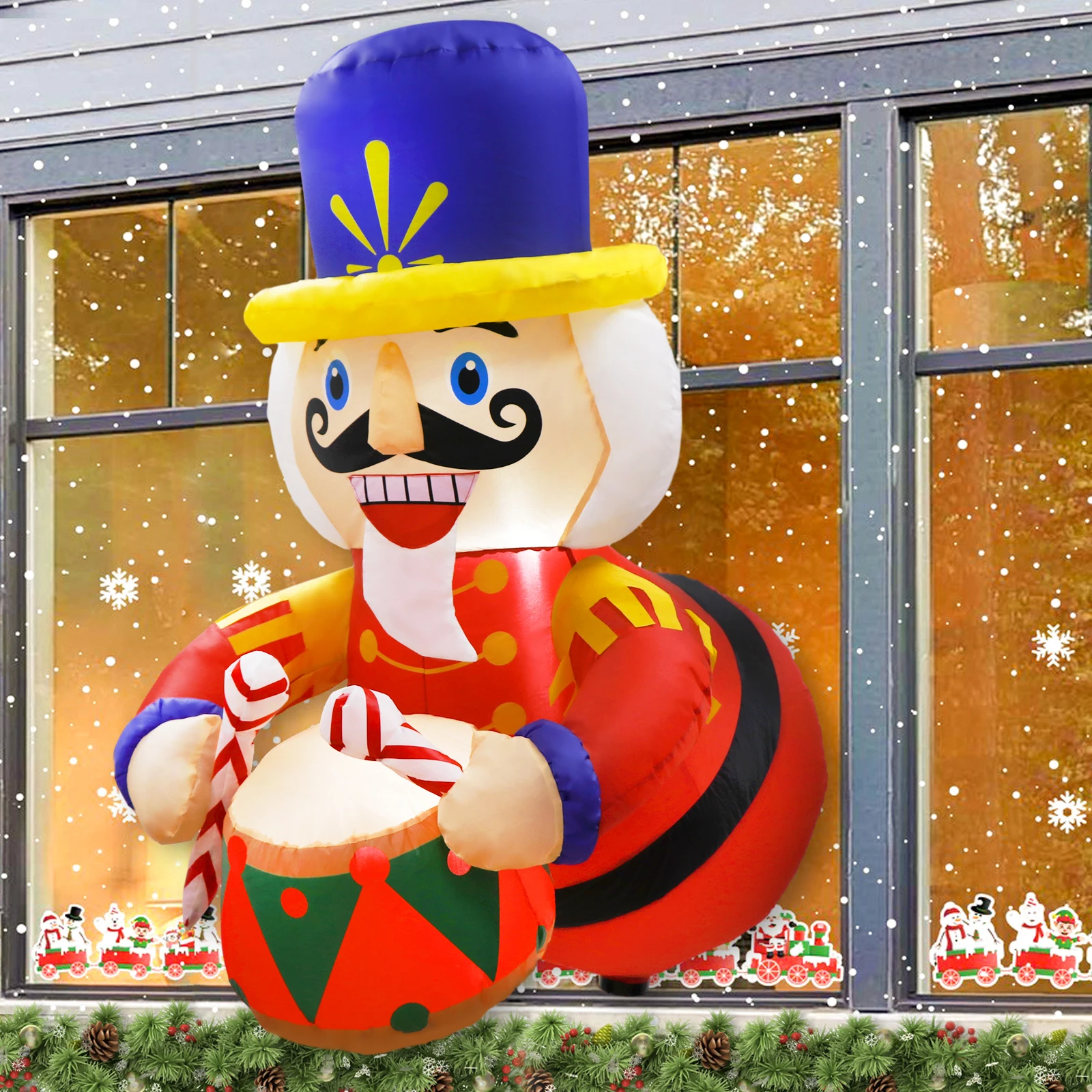 3-5ft-Christmas-Inflatable-Outdoor-Decorations-Nutcracker-Blow-Up-Break ...