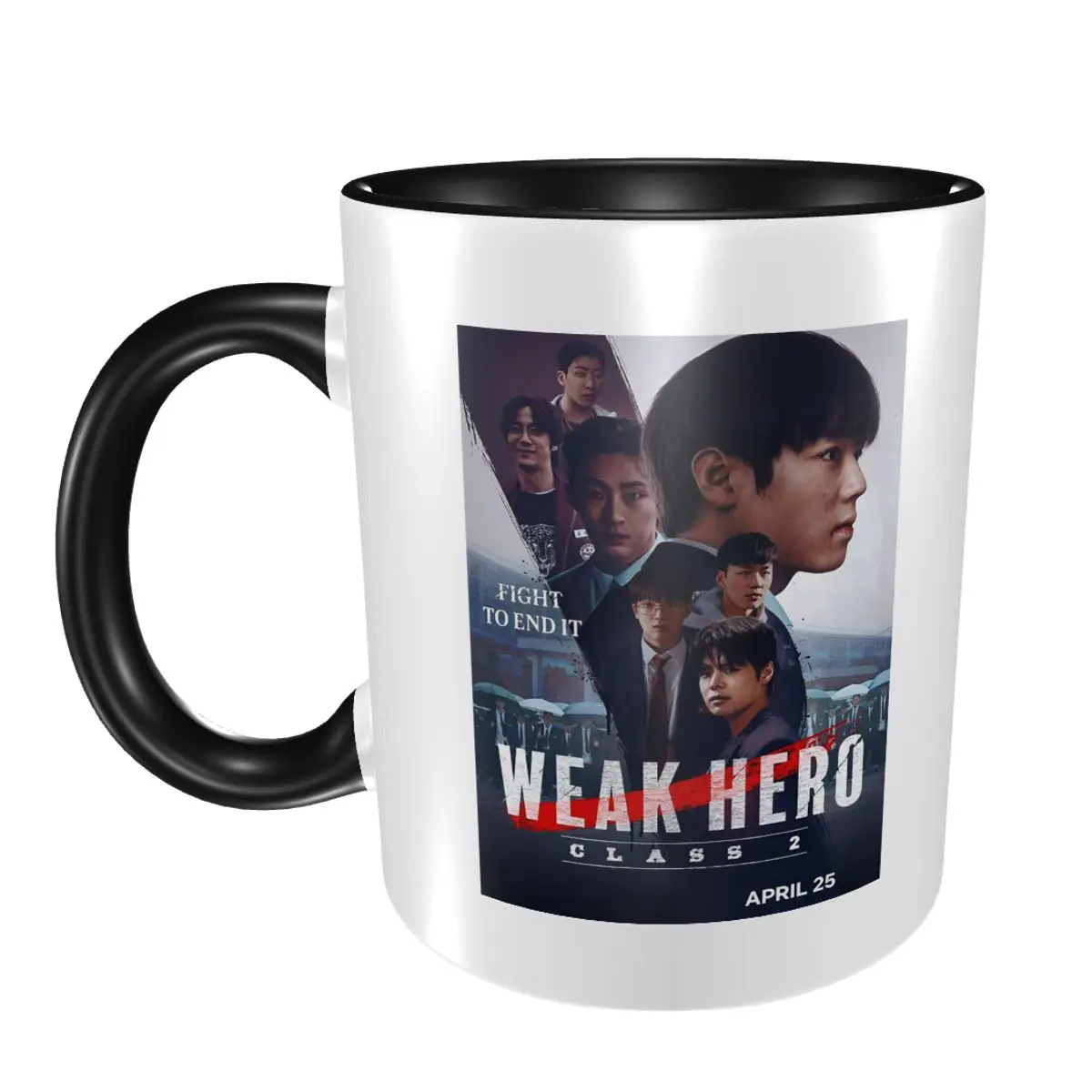 Weak Hero Class 2 Kdrama Mug Funny Ceramic Coffee Cups Tea Mugs Milk ...