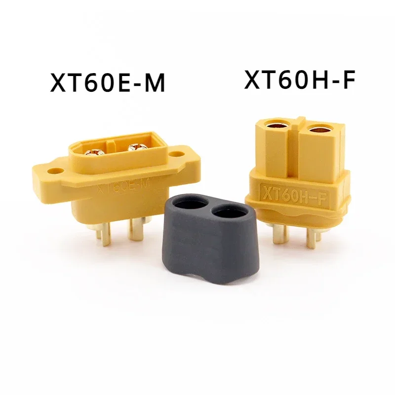 1-5-10Pcs-lot-XT60E-M-Mountable-XT60-Male-Plug-Connector-Model-Aircraft ...