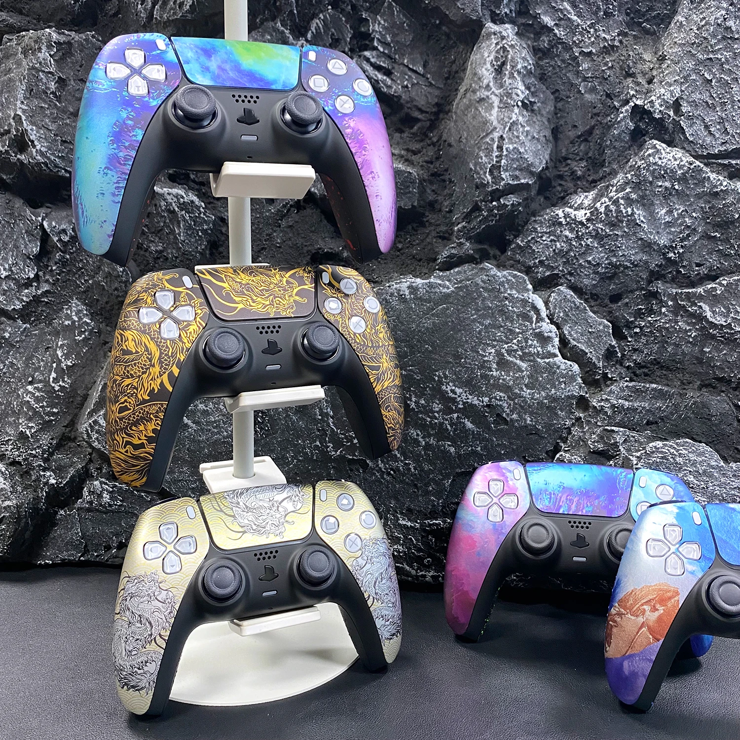 For-Playstation-5-Controller-Replacement-Housing-Shell-Front-Back-Panel ...