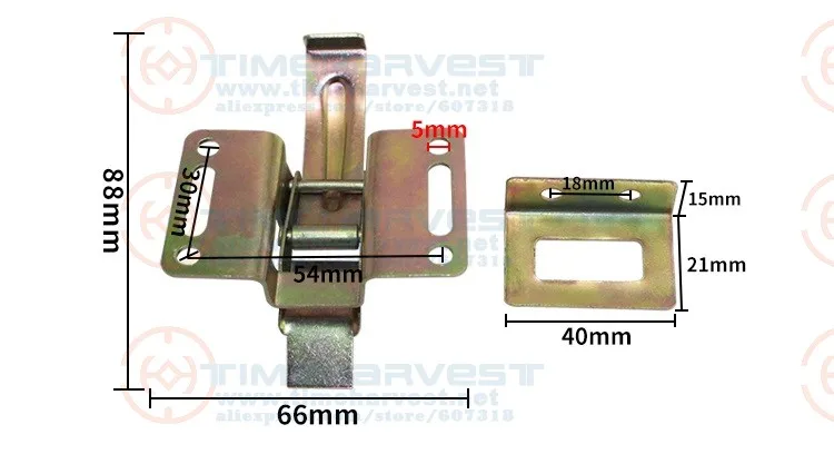 10pcs Clamp latch / Control panel latches / Lock clasp / Lock catch ...