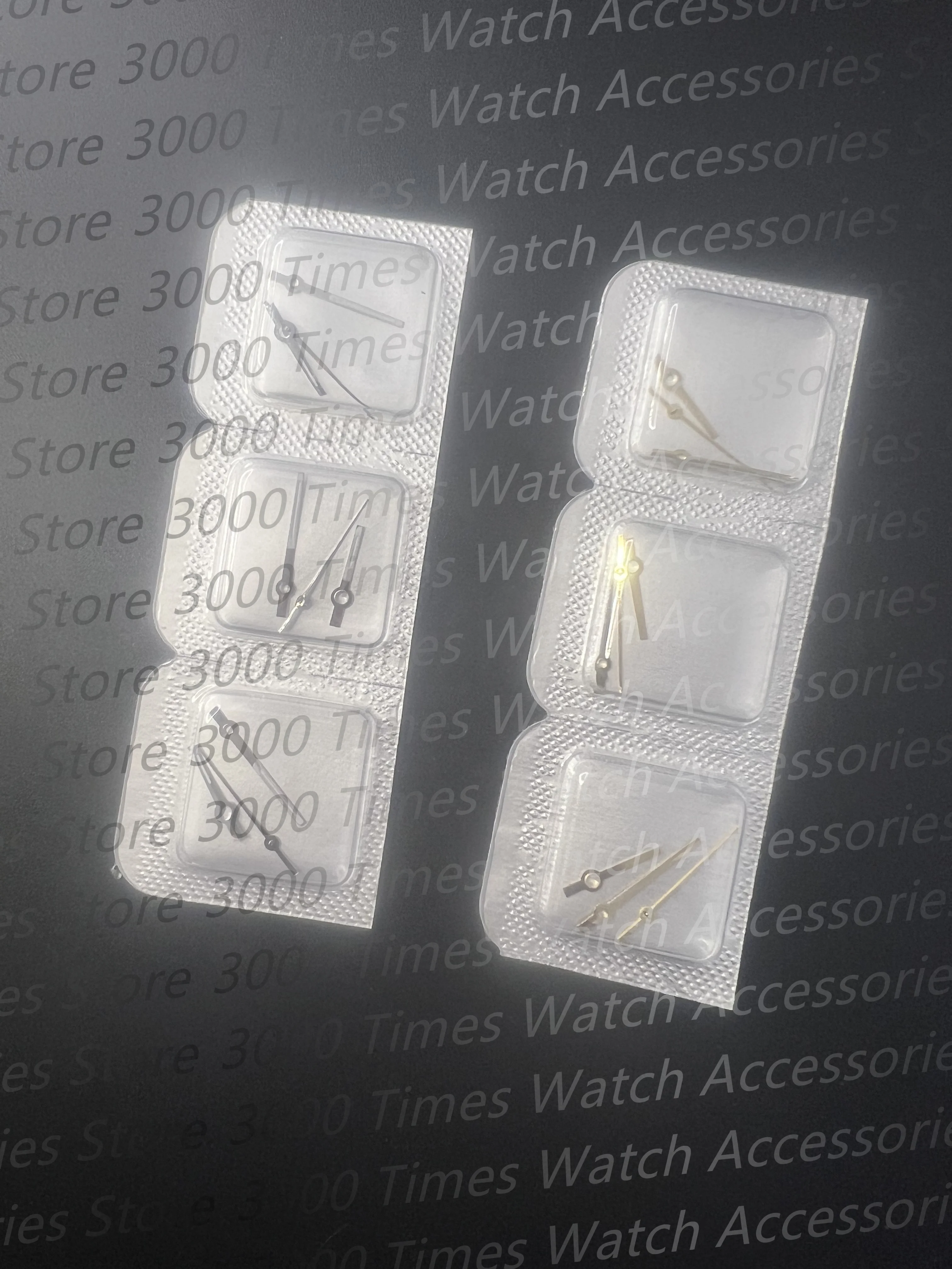 Silver Gold Watch Hands Blue Luminous Swiss Made Hand Set Fit For Rolex ...