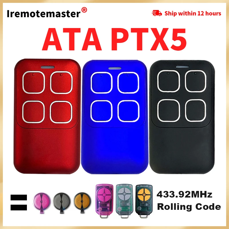 FOR-ATA-PTX5-PTX5V1-Garage-Door-Triocode-Control-PTX-5v2-Transmitter ...