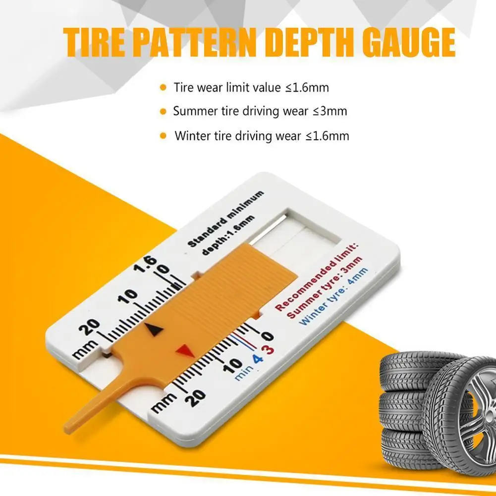 0-20mm-Plastic-Car-Tyre-Tread-Depth-Gauge-Caliper-Tire-Wheel-Measure ...
