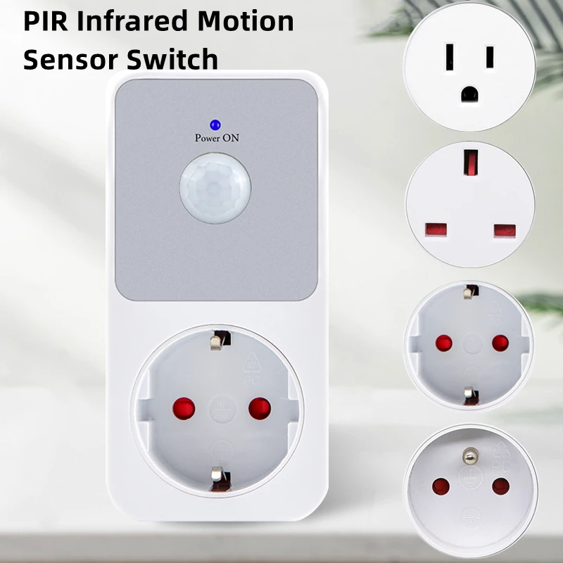 PIR-Sensor-Socket-Lamp-Holder-110-240V-PIR-Infrared-Detection-120 ...