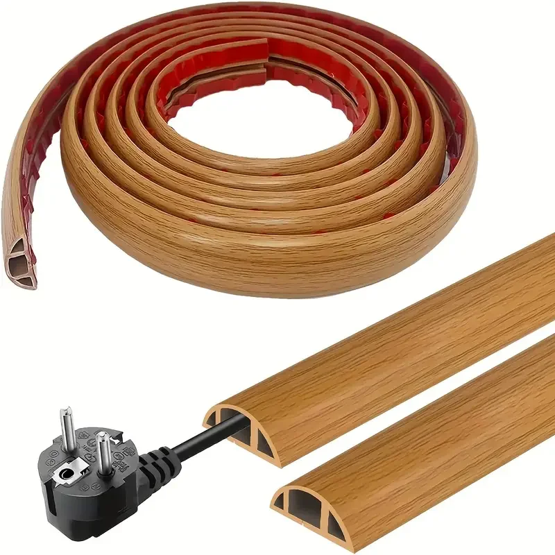 1pc 1m/39.37in PVC material Invisible Decorative Floor Wire Cover ...