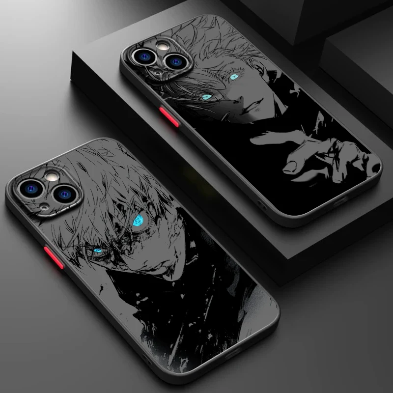 Satoru-Gojo-J-Jujutsu-K-Kaisen-Frosted-Translucent-For-Apple-iPhone-15 ...