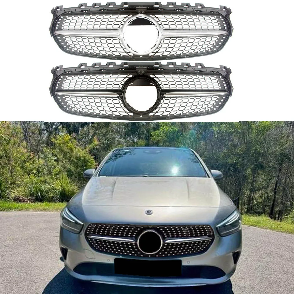 Car-Front-Racing-Facelift-Bumper-Grill-Upper-Cover-For-Mercedes-Benz-B ...