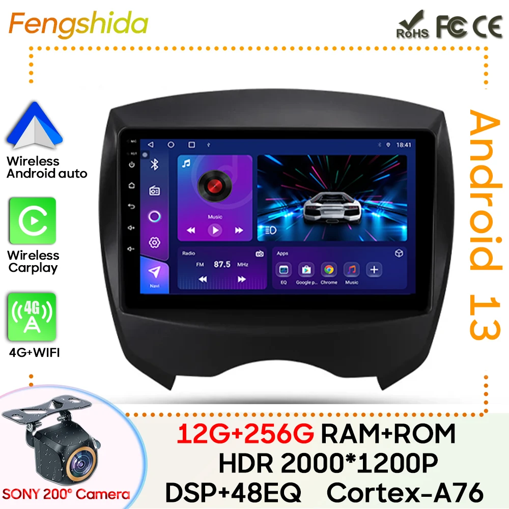 For-BYD-F0-2008-2011-Car-Radio-Carplay-Navigation-GPS-Stereo-Android ...