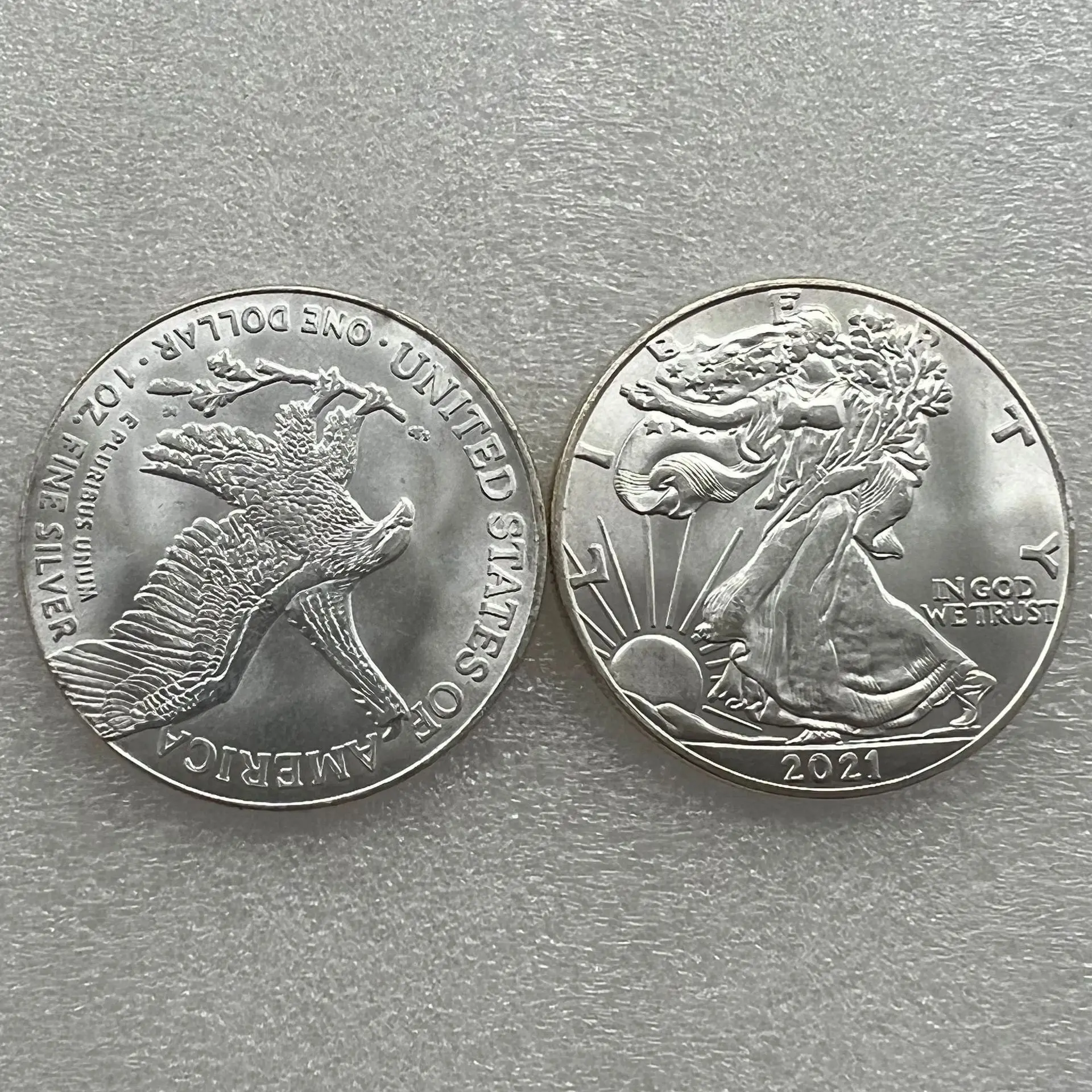 2022-USA-Liberty-Eagle-Morgan-Dollar-Coin-New-High-Quality-American ...
