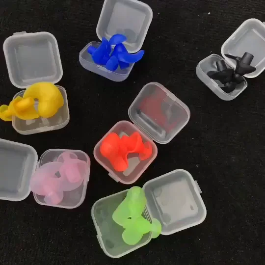 1 Pair Silicon Reusable Water proof Earplugs Ear plugs for Relaxed ...