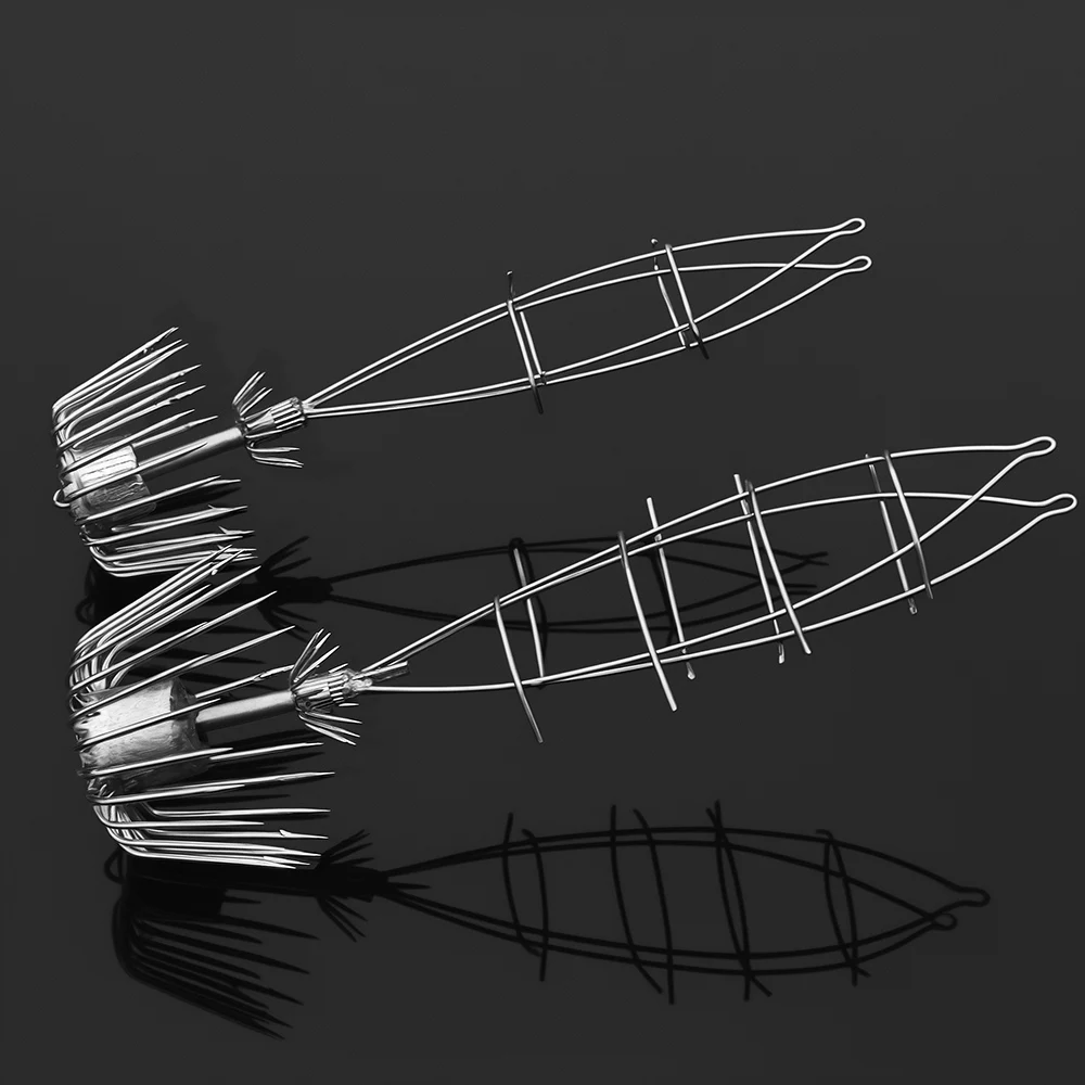 1 pc new large squid octopus fishing stainless steel double crown bait ...