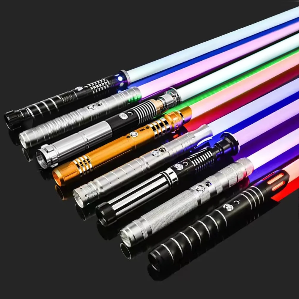 RGB-Metal-Lightsaber-Laser-Sword-Toys-Light-Saber-Espada-Brinquedos ...
