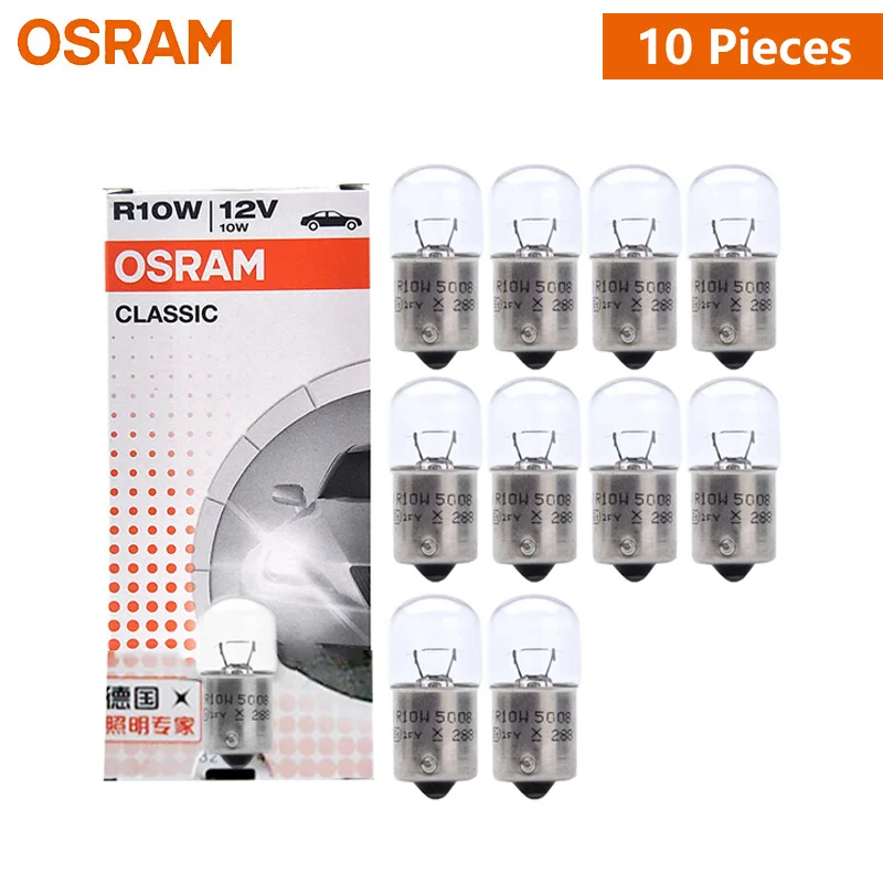 Osram original r10w 5008 lâmpada traseira do carro oem sinal automático ...