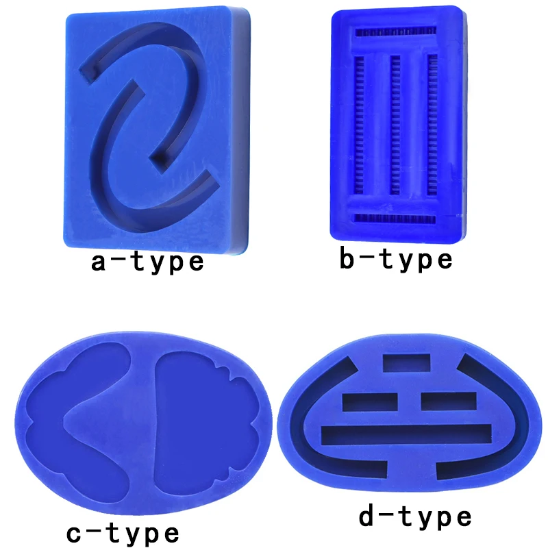 Dental-Silicone-Borracha-Cera-Rim-Mold-Bandeja-de-mordida-Individual ...