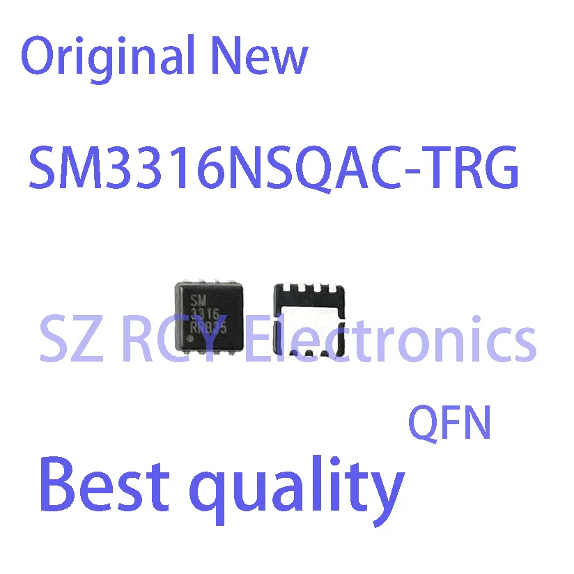 Chip-IC-eletr-nico-do-MOSFET-SM3316NSQAC-TRG-SM3316NSQA-SM3316-DFN3x3-5 ...