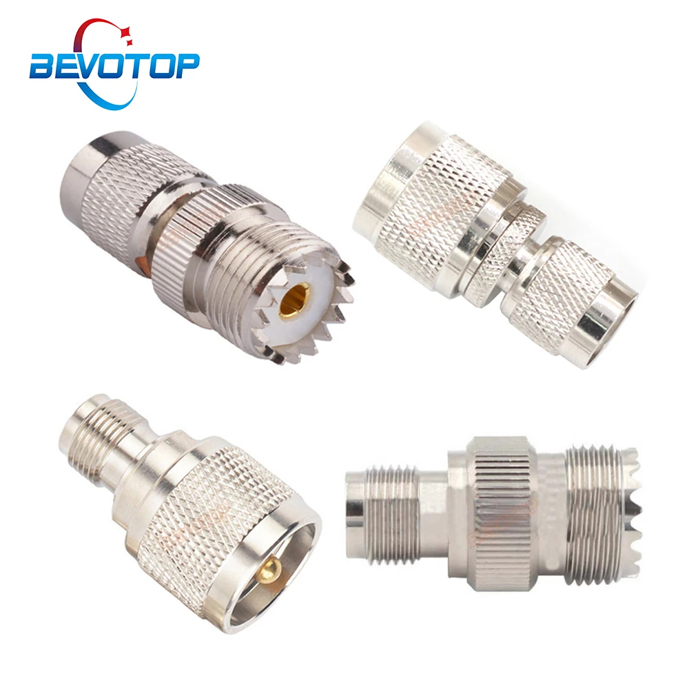1PCS UHF to TNC Adapters PL259 SO239 UHF male/ female to TNC male/ female Straight Adaptor ...