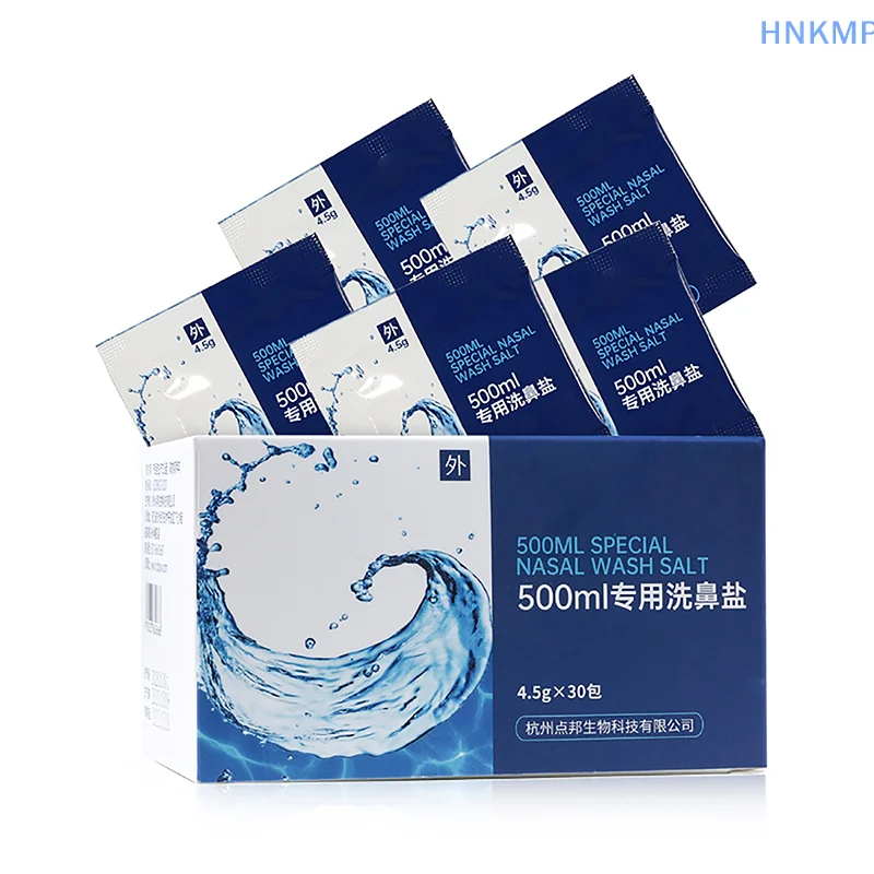 30PCS-Box-Nasal-Wash-Salt-Rinse-Mix-Allergic-Rhinitis-Relief-Nose ...