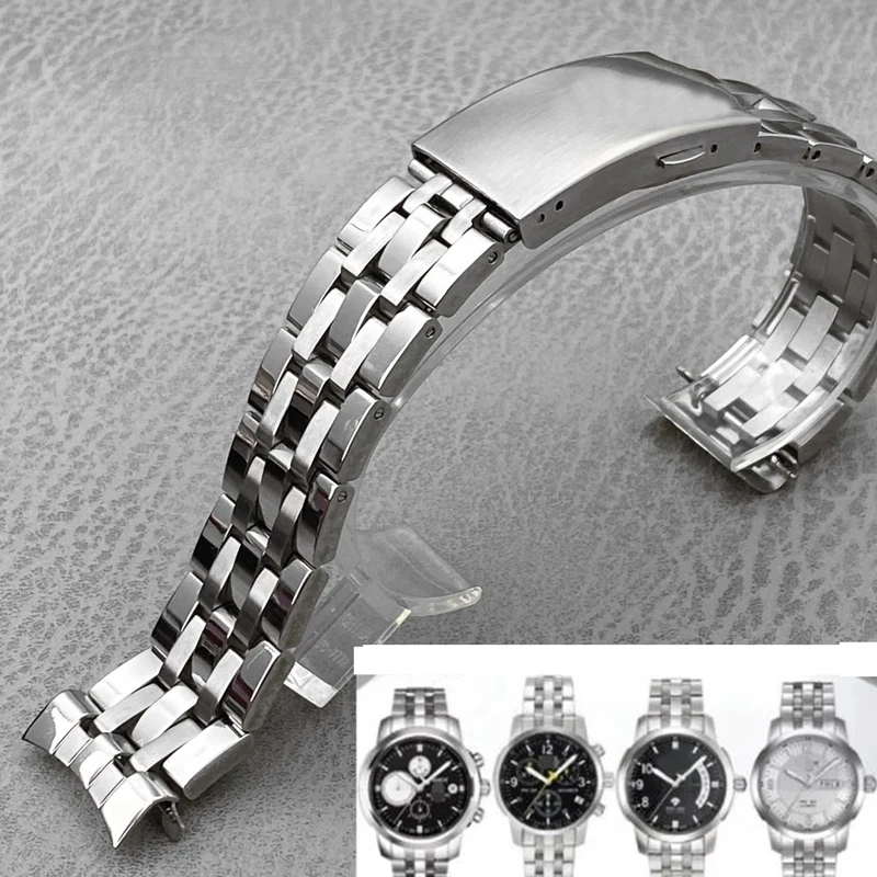 Bracelets-de-montre-en-acier-inoxydable-pour-hommes-bracelet-de-montre ...