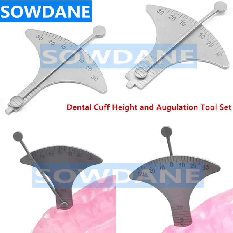 New Dental Implant Cuff Height and Augulation Tool Set Dental Gauge ...