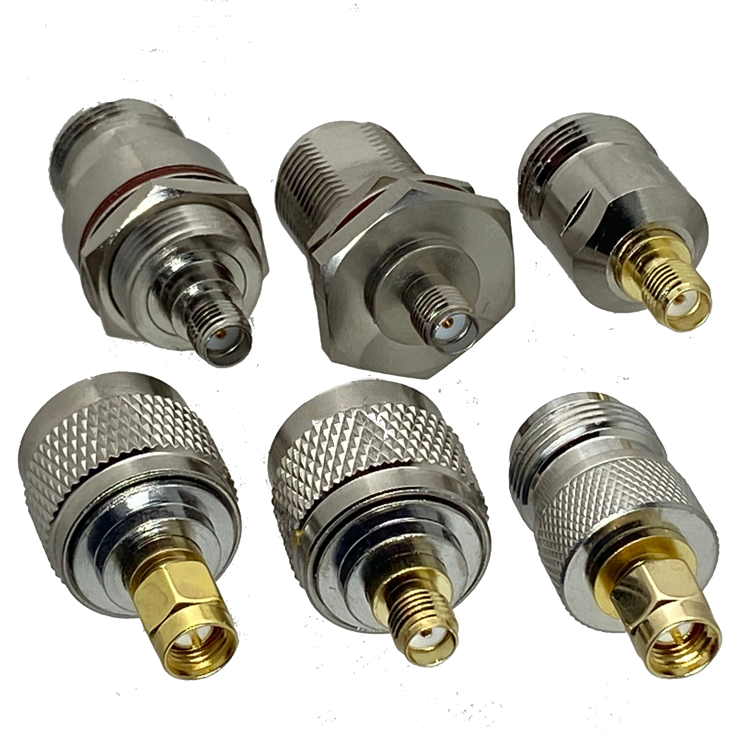 N-to-SMA-Male-Plug-Female-Jack-Nut-Bulkhead-M16-RF-Adapter-Connector ...