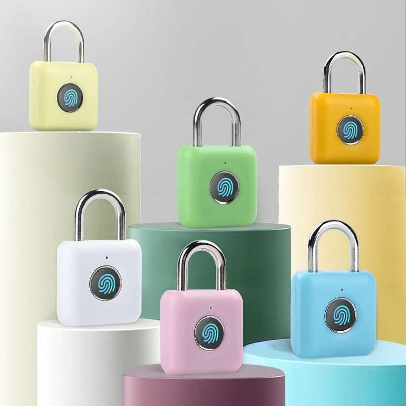 Travel Bag Locker Shoulder Bag Smart Anti theft Mini Bluetooth Padlock ...