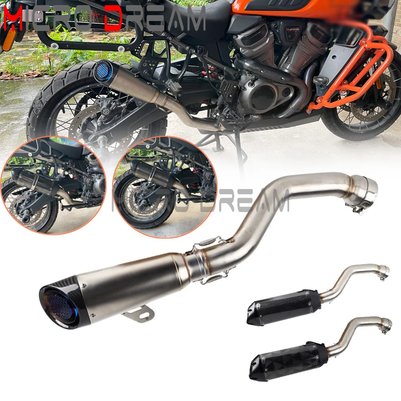 For-Harley-Pan-America-1250-Modified-Motorcycle-Exhaust-Pipe-Full ...