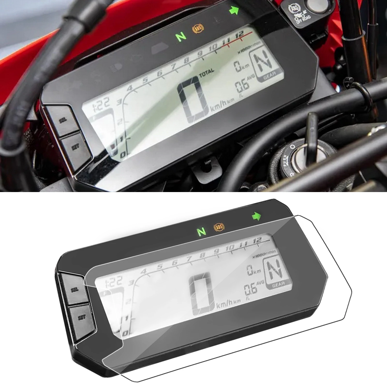 For-HONDA-CRF300L-Rally-CRF-300-L-2021-2024-Speedometer-Guard-Cluster ...