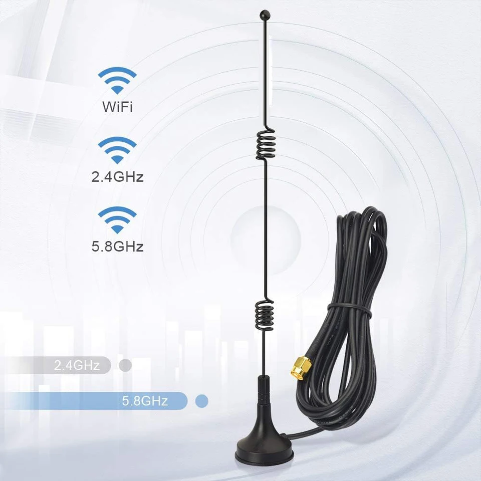 Wi Fi Antenna Extension Cable 3M 10ft WiFi Antenna Extension Cable
